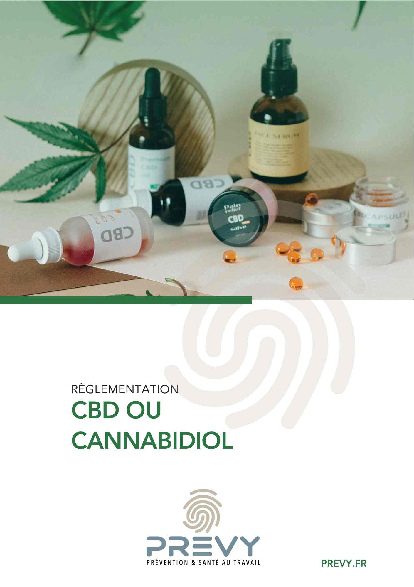 Fiche – Règlementation CDB ou Cannabidiol - PREVY