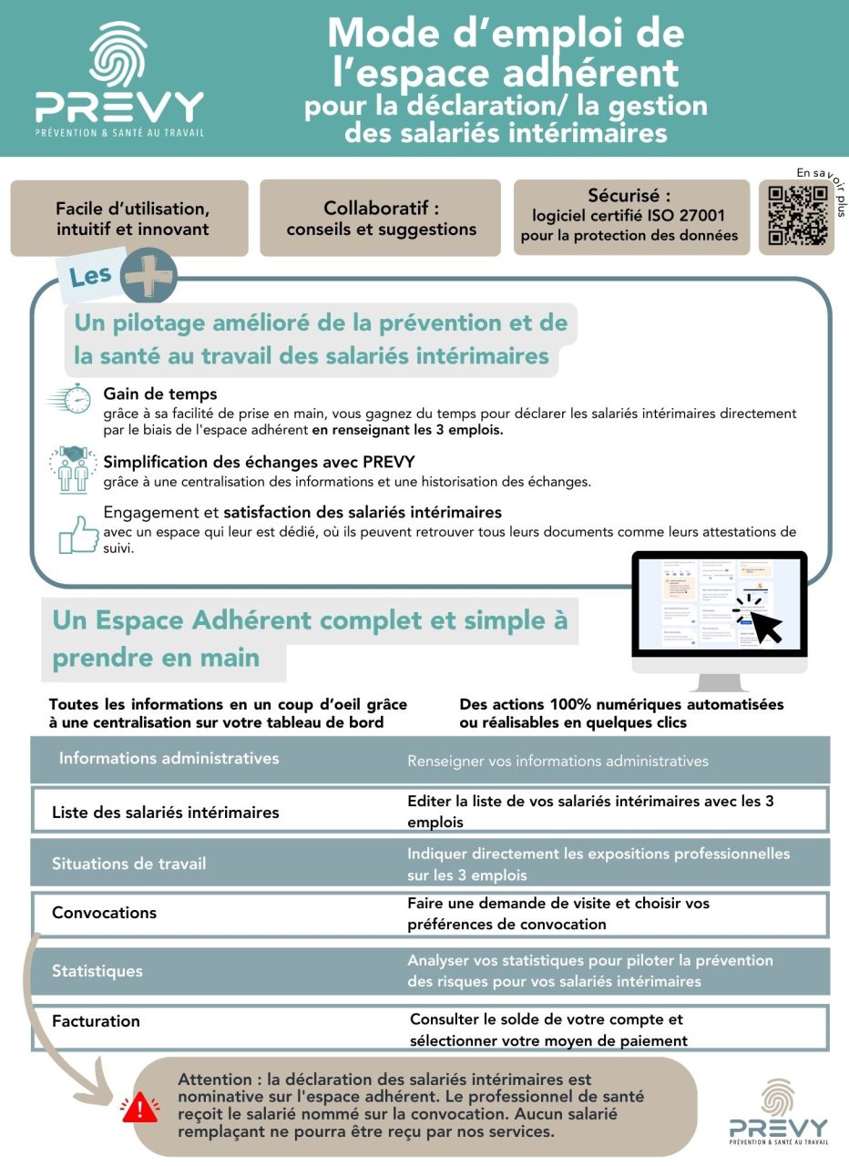 Fiche – mode d’emploi espace adhérent pour déclarer/ gérer les salariés ...