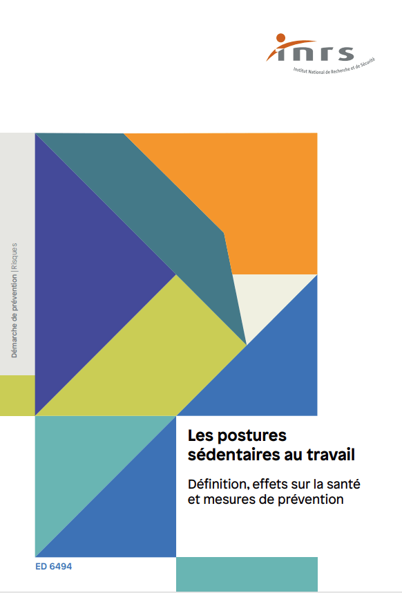 Dossier – INRS – Les postures sédentaires au travail - PREVY