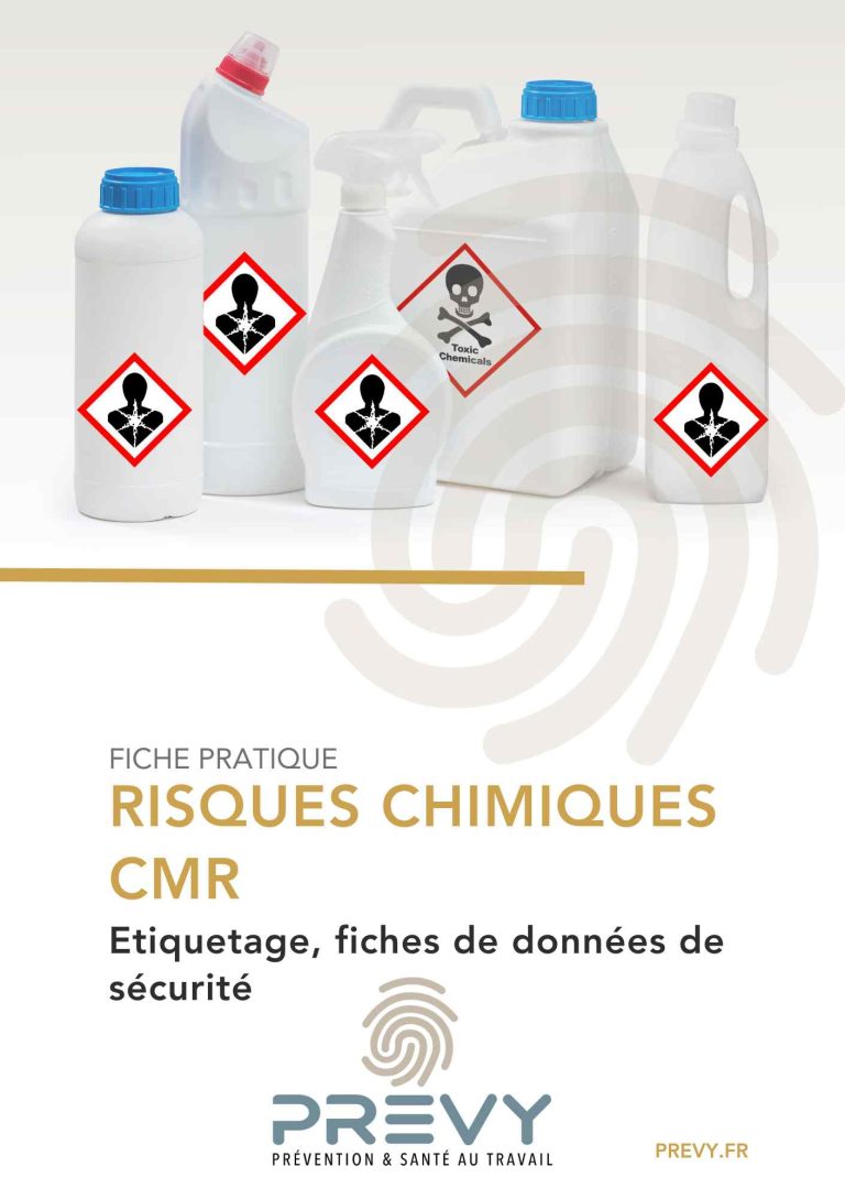 Fiche – Risques chimiques CMR - PREVY