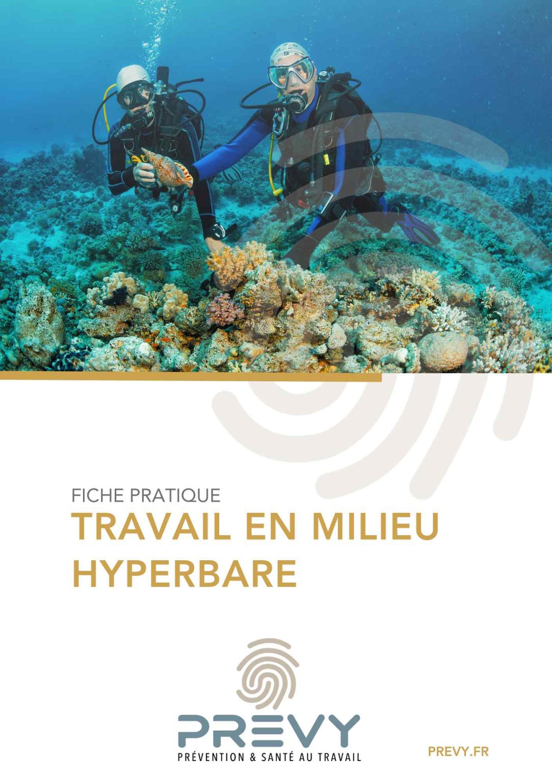 Livret – Travail en milieu Hyperbare - PREVY