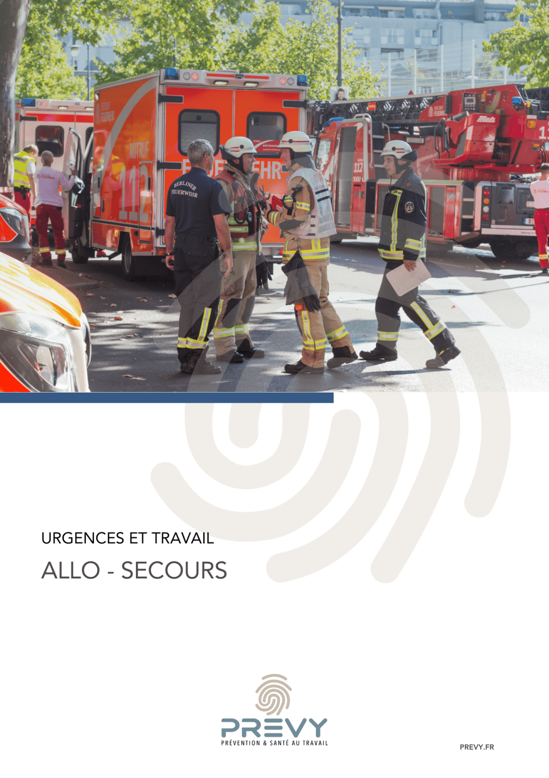 Livret PREVY – Allo – secours - PREVY