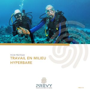 Livret – Travail en milieu Hyperbare - PREVY