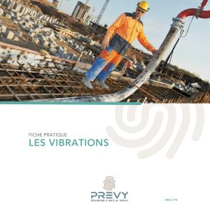 Livret – Les vibrations - PREVY